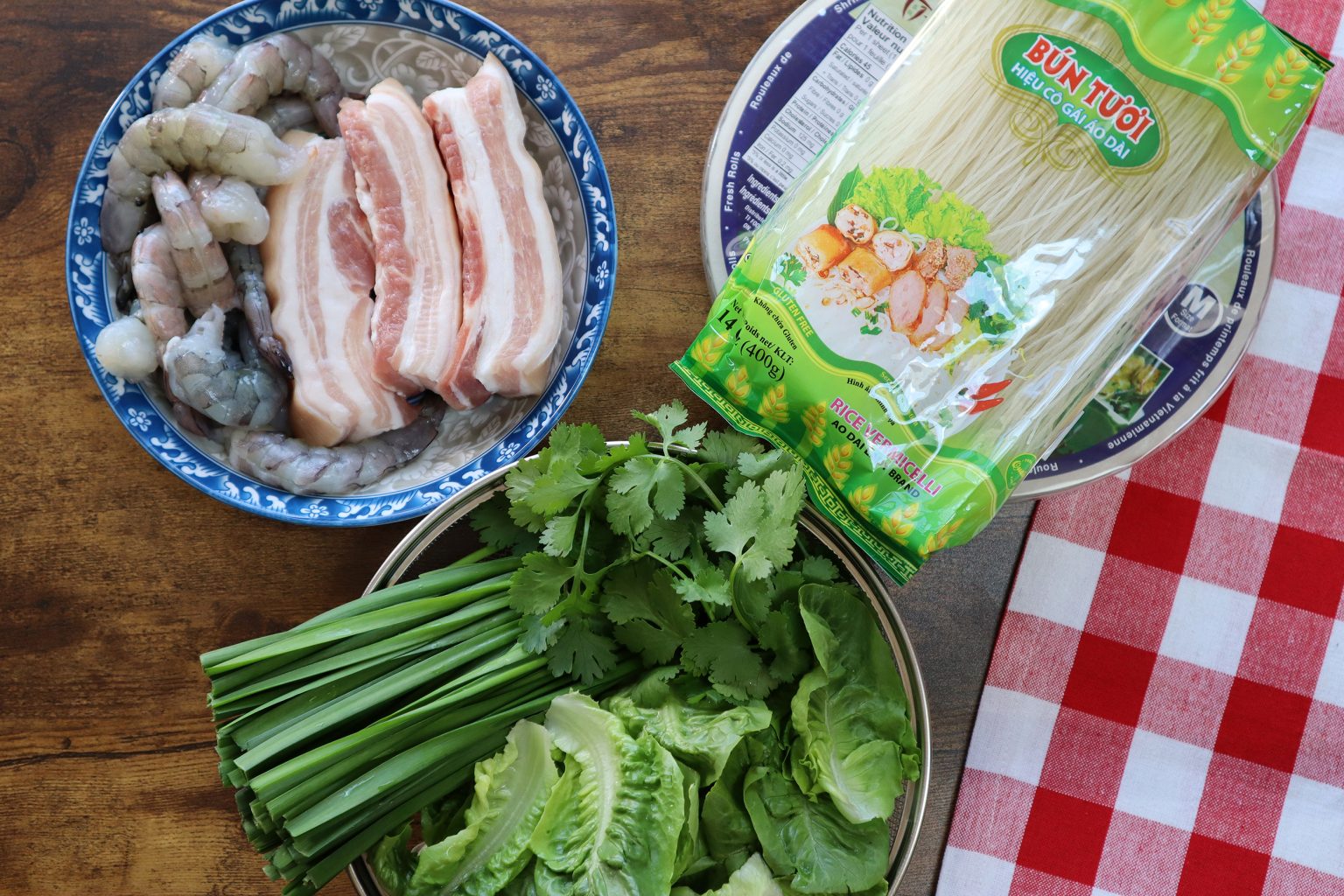 Gỏi Cuốn (Fresh Vietnamese Spring Roll (with Shrimp and Pork ...