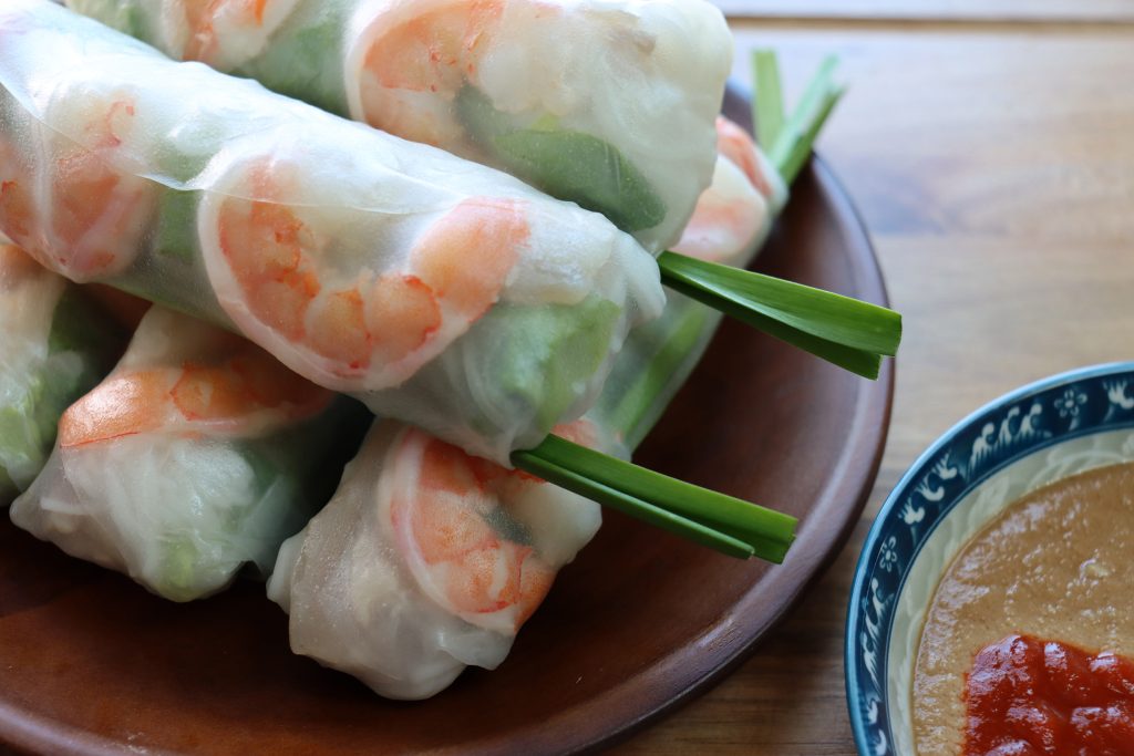 Gỏi Cuốn (Fresh Vietnamese Spring Roll (with Shrimp and Pork ...