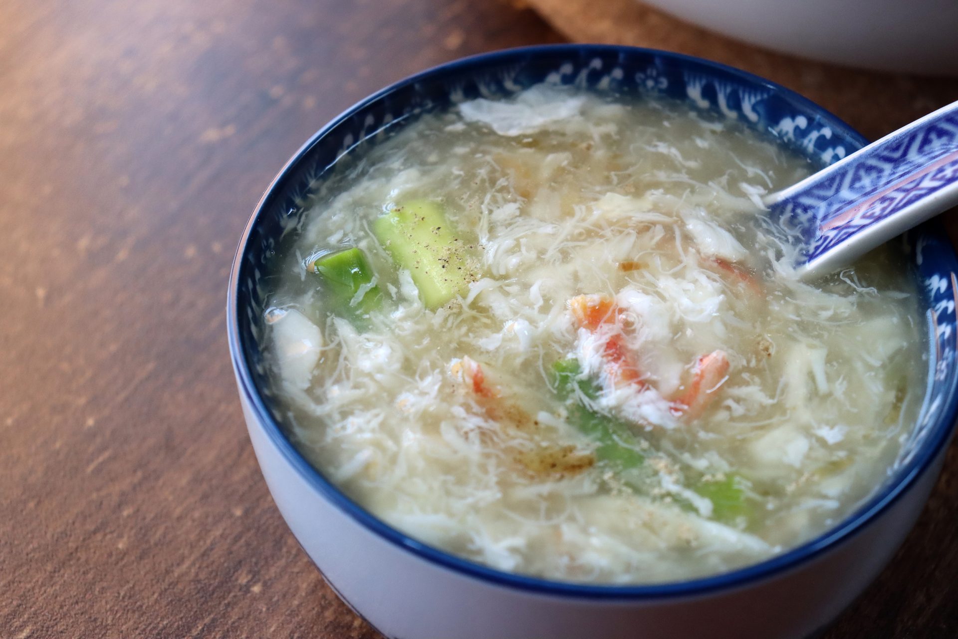 Crab and Asparagus Soup (Súp Măng Cua) - Vietnamese Food Recipes