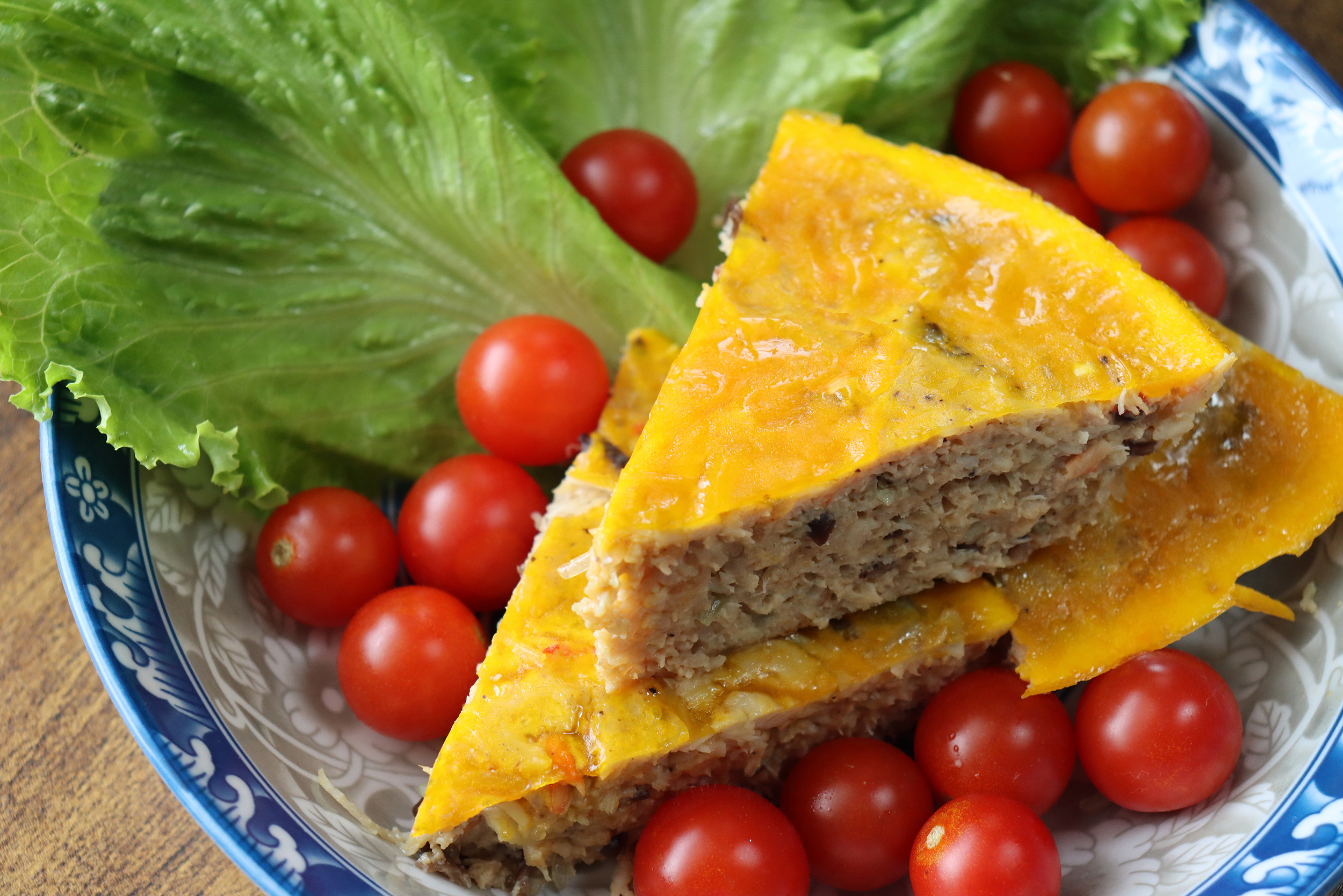 Steamed Crab and Egg Meatloaf (Chả Cua Trứng Hấp) - Vietnamese Food Recipes