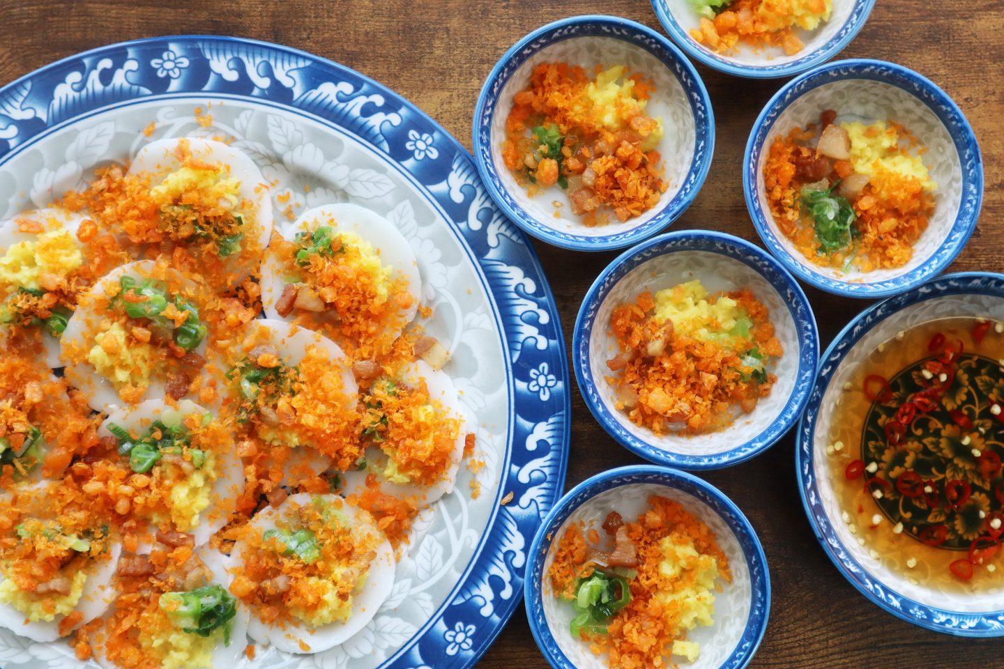 Vietnamese Steamed Rice Cakes (Bánh Bèo) - Vietnamese Food Recipes
