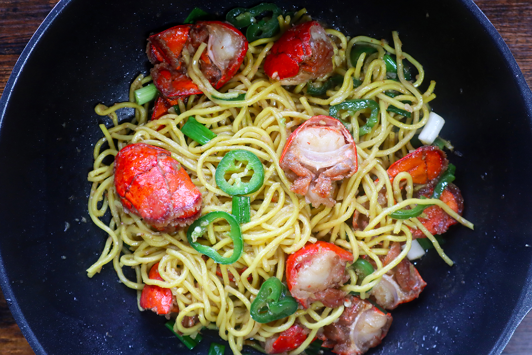 Lobster Noodles with XO Sauce (Mì Xào Tôm Hùm với Sốt XO) - Vietnamese ...
